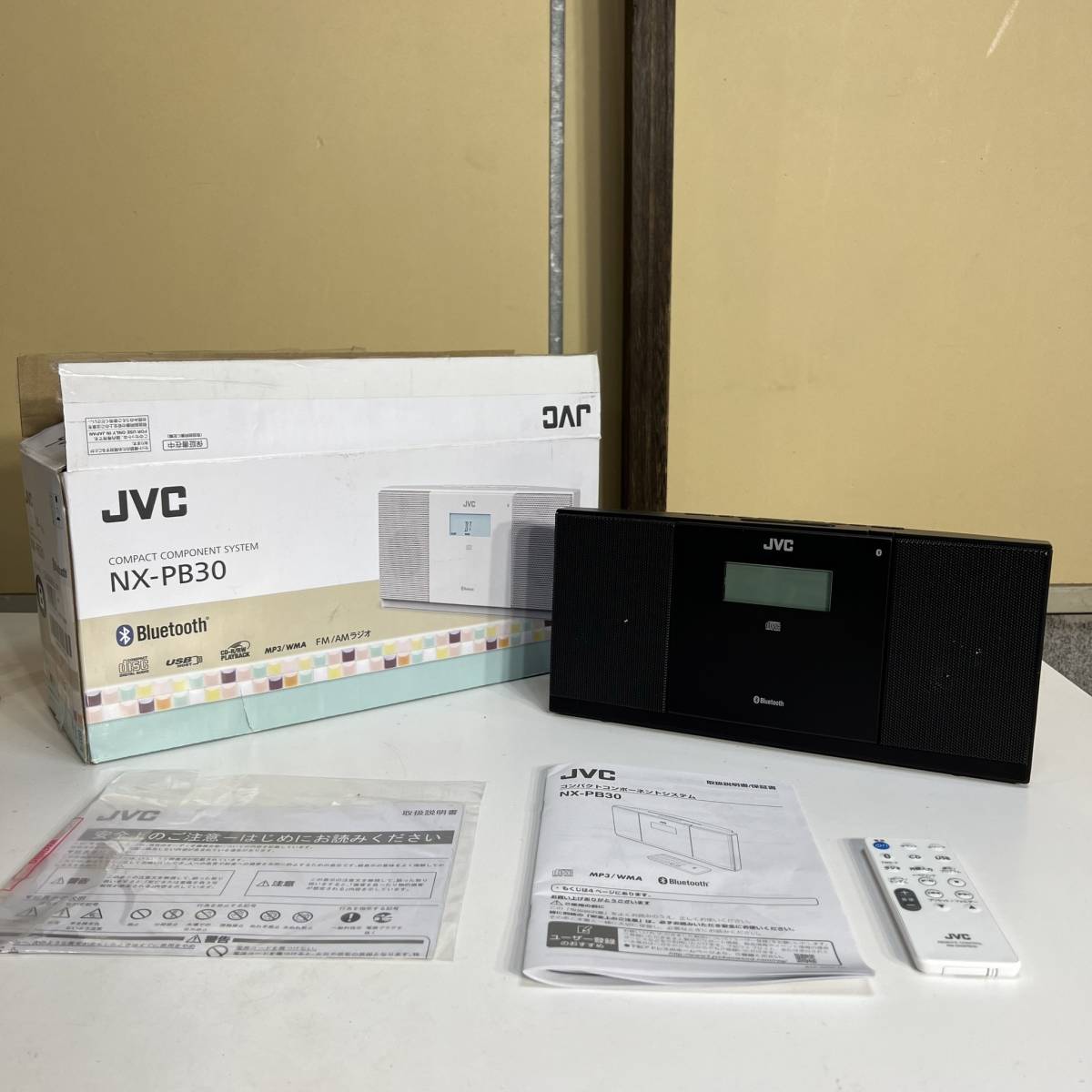 埼玉県さいたま市南区のお客様よりJVCケンウッド コンパクトコンポーネントシステム NX-PB30★ブラック/Bluetooth機能搭載 2021年製をお買取させて頂きました！ | 家具・家電 ...
