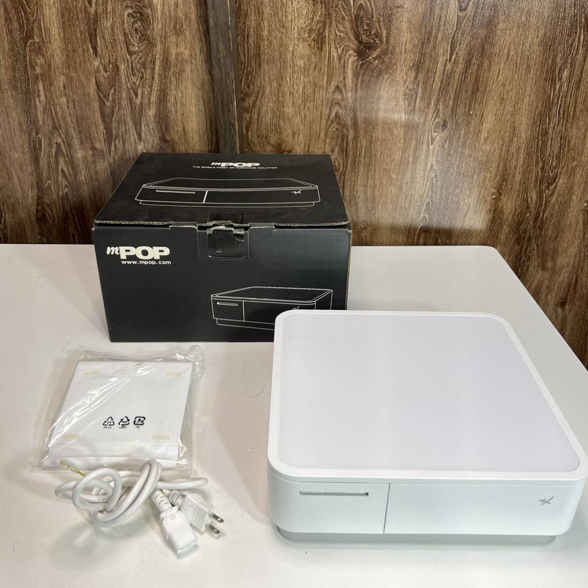 東京都杉並区のお客様よりmpop レシート プリンター ホワイト POP10 WHT JP キャッシュドロアー レジスターをお買取させて頂きました！ | 家具・家電の出張買取や不用品回収はエコ ...